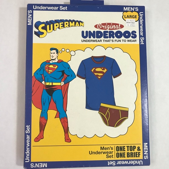 underoos | Underwear & Socks | Superman Original Underoos Underwear And ...